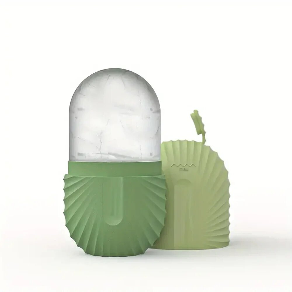 Ледяной ролик для лица DUTRIEUX из силикона Shell Green