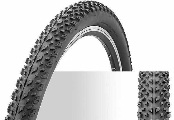 Покрышка для велосипеда 26" x 2.10 (52-559) ChaoYang H-5161, горная, высокая, 30 TPI, 1120 г, черная