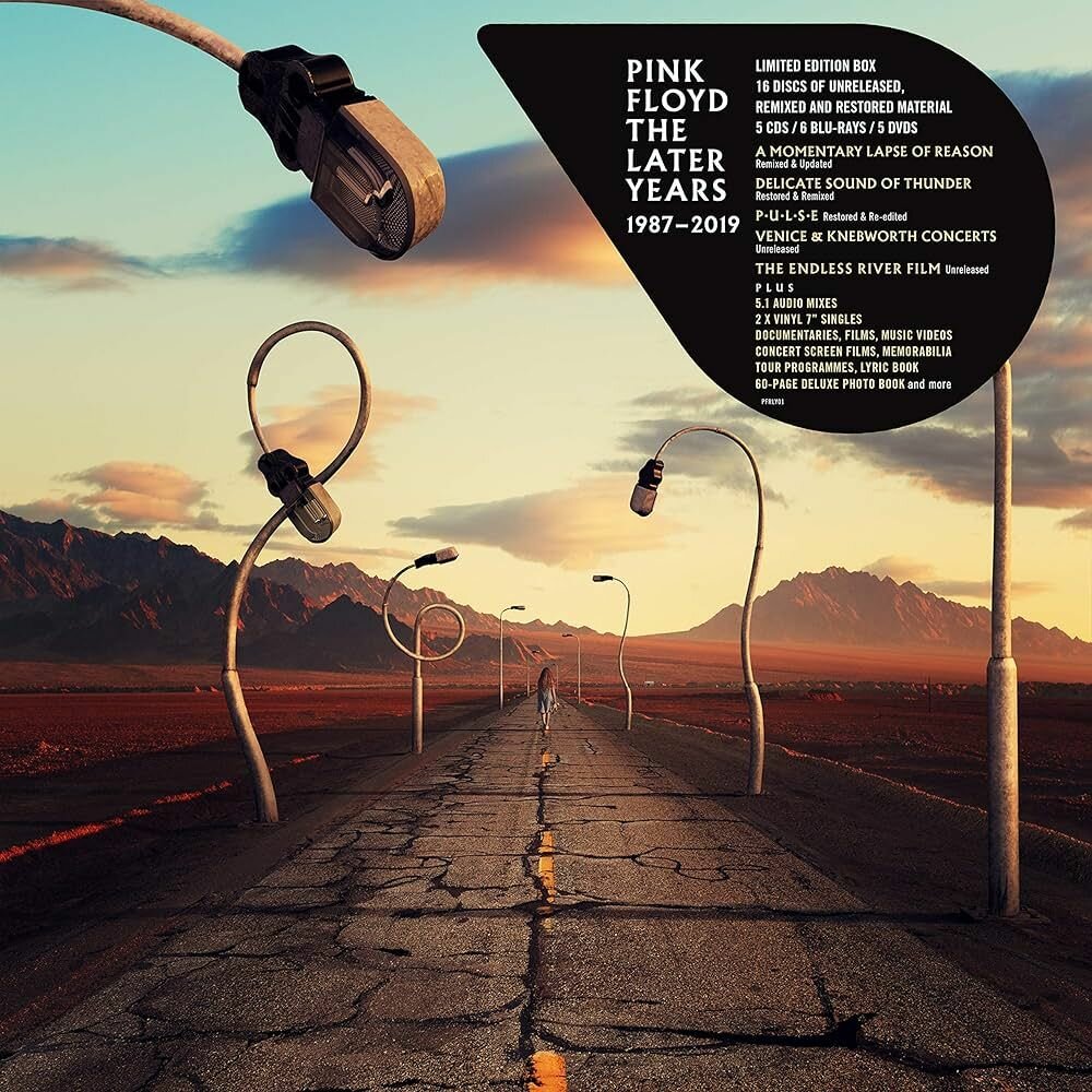 Pink Floyd LATER YEARS (1987-2019) 6 Blu-ray (блю рей) колекция