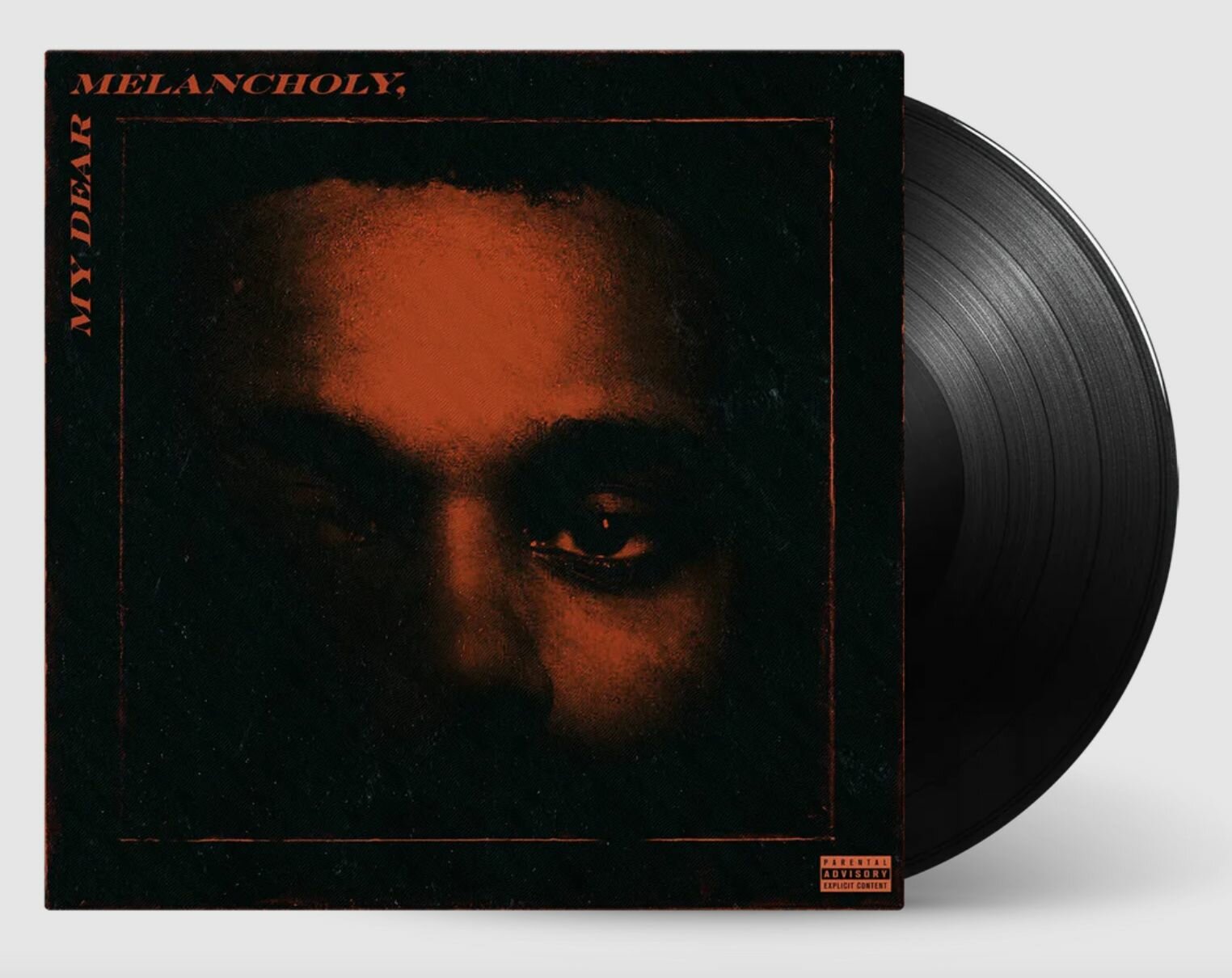 The Weeknd - My Dear Melancholy (3000шт в мире Etched Stereo USA Limited) Виниловая Пластинка с Выгравированным Рисунком на второй Стороне