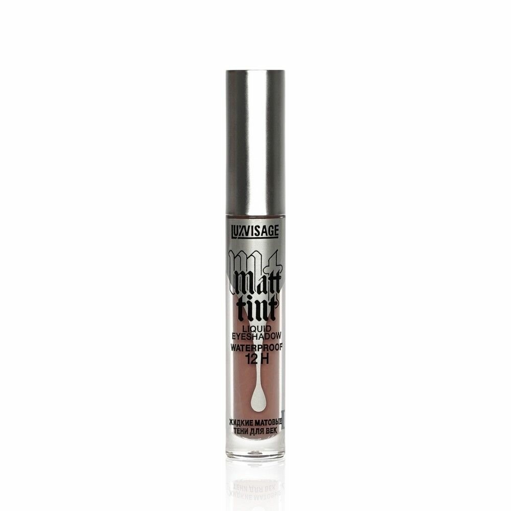 Жидкие матовые тени для век Luxvisage Matt tint 12h, Тон 105 Ash Lilac, 3 г