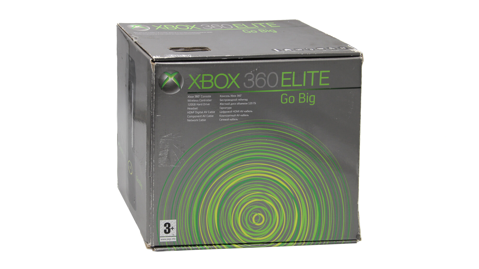 Игровая приставка Xbox 360 FAT Elite 500 Gb С играми В коробке