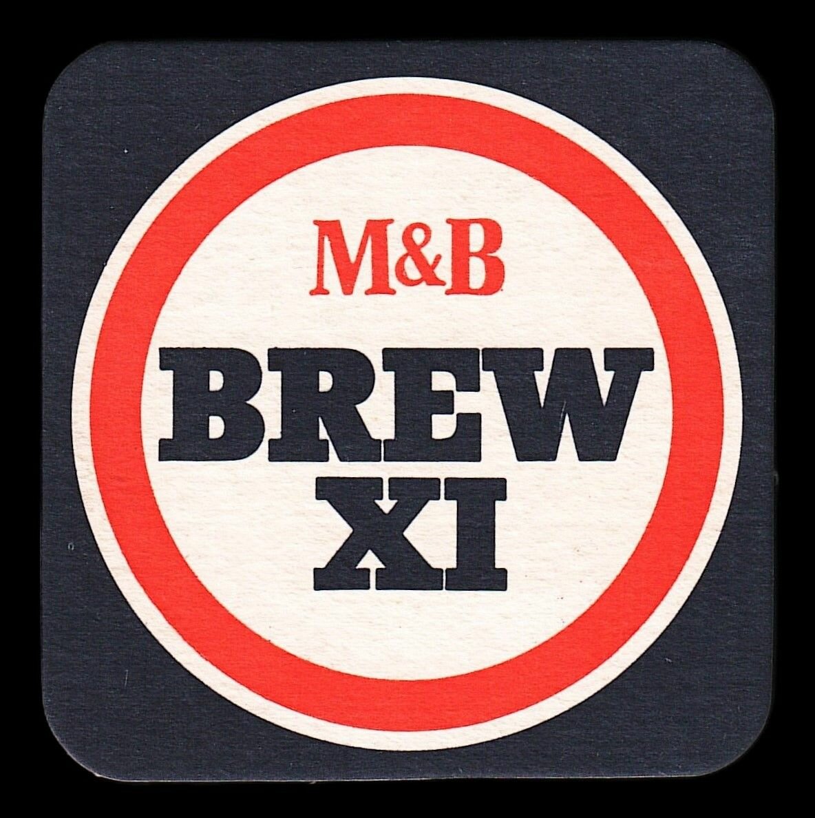 Бирдекель (костер) Mitchells and Butlers Brew XI Англия (подставка под пивной бокал)