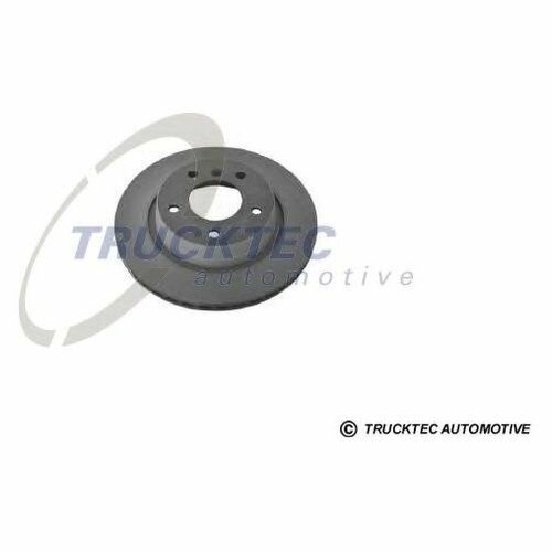 Диск тормозной задний bmw e46 2.5/2.8/2.0d m43/m47/m52/m54 Trucktec 0834051 для BMW 3 серия E46