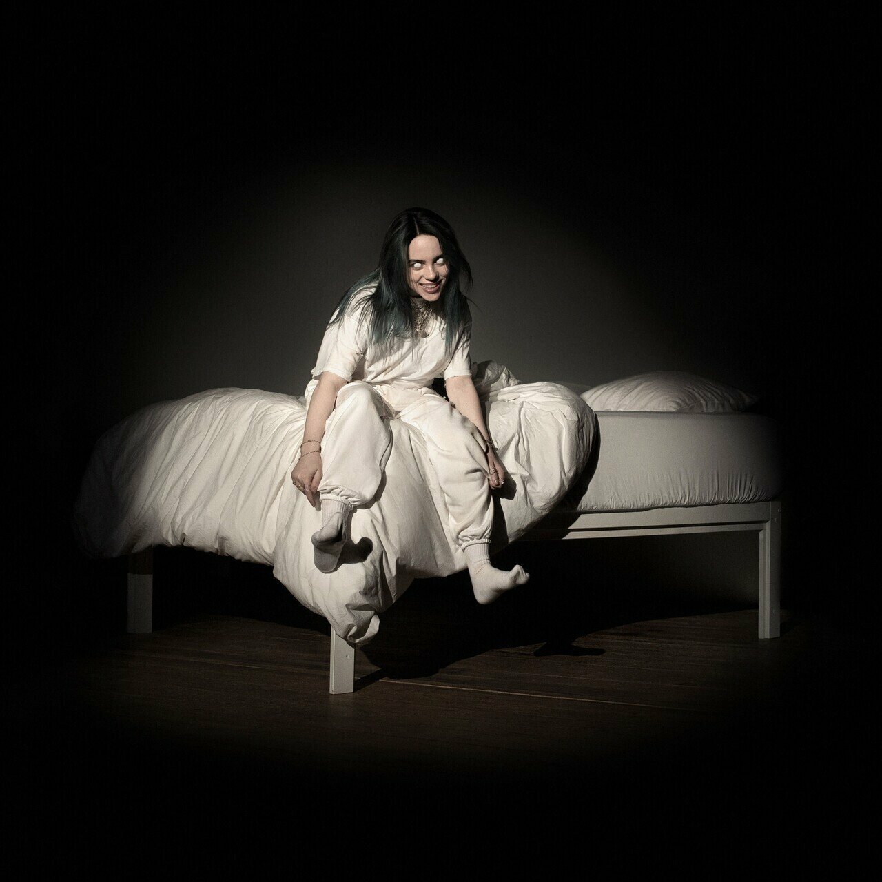 Виниловая пластинка Billie Eilish. When We All Fall Asleep, Where Do We Go? Opaque Baby Blue (LP)