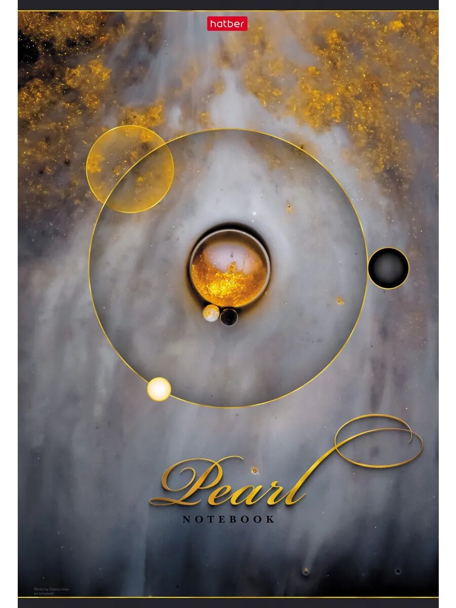 Тетрадь Pearl, А4, 80 листов, линия, в ассортименте