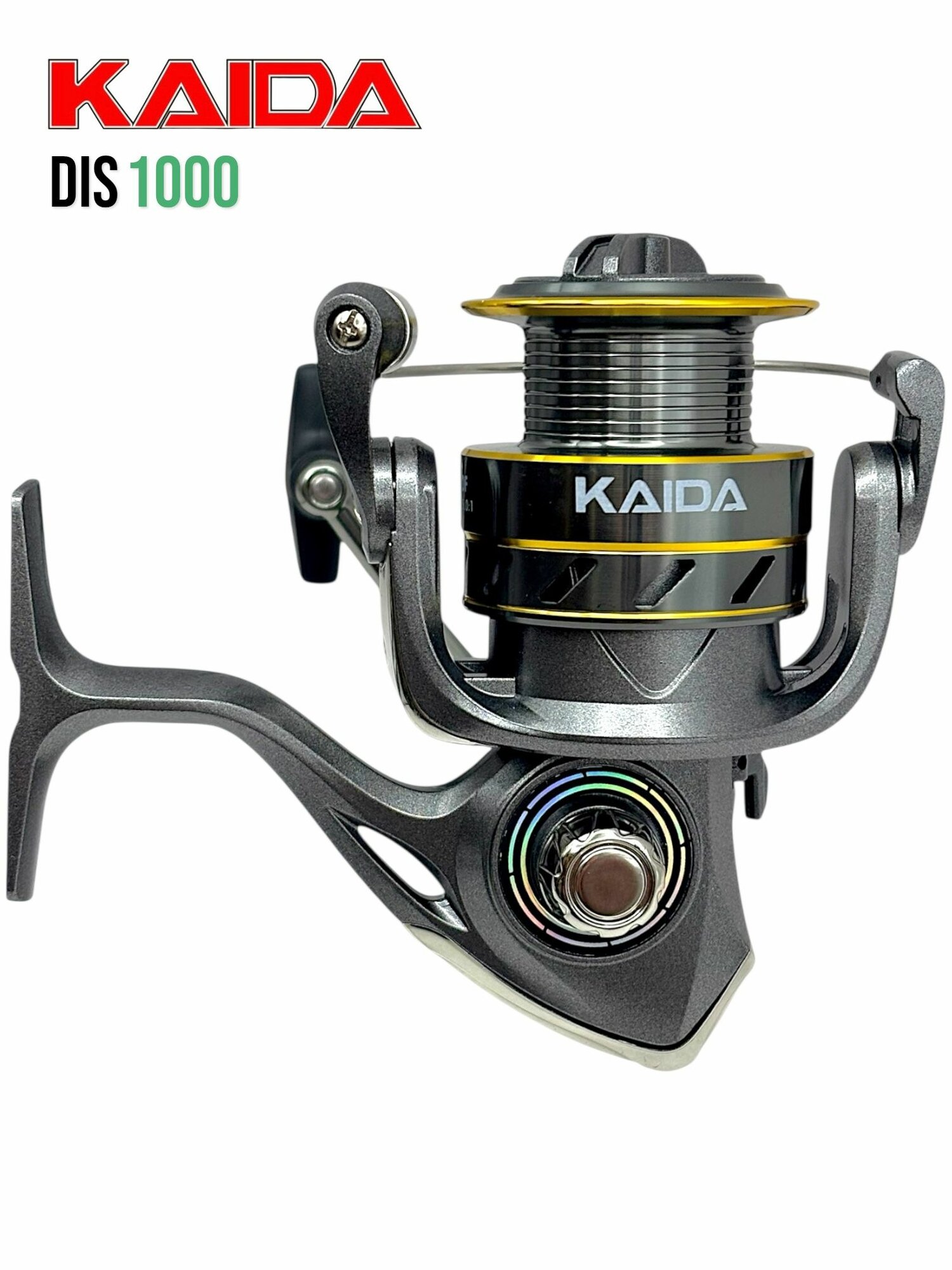 Катушка для спиннига Kaida Dis 1000 5+1 на спиннинг ультралайт, для удочки кайда