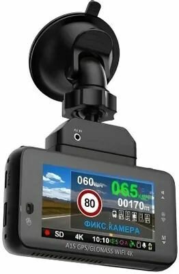 Видеорегистратор автомобильный Sho-Me A15-GPS/GLONASS WI-FI, черный