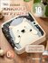 Книжка-игрушка Монтессори-книжка для детей 0+, развивающая мелкую моторику