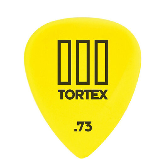 Tortex III Медиаторы 12шт, толщина 0,73мм, Dunlop 462P.73