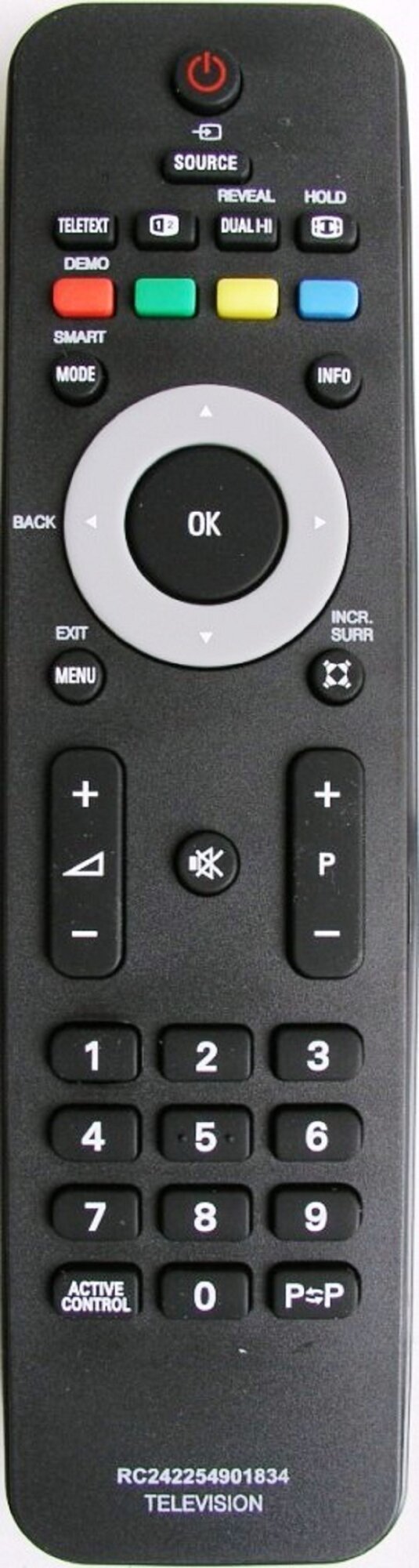 Пульт ДУ для Philips RC242254901834 / 2422 549 01834