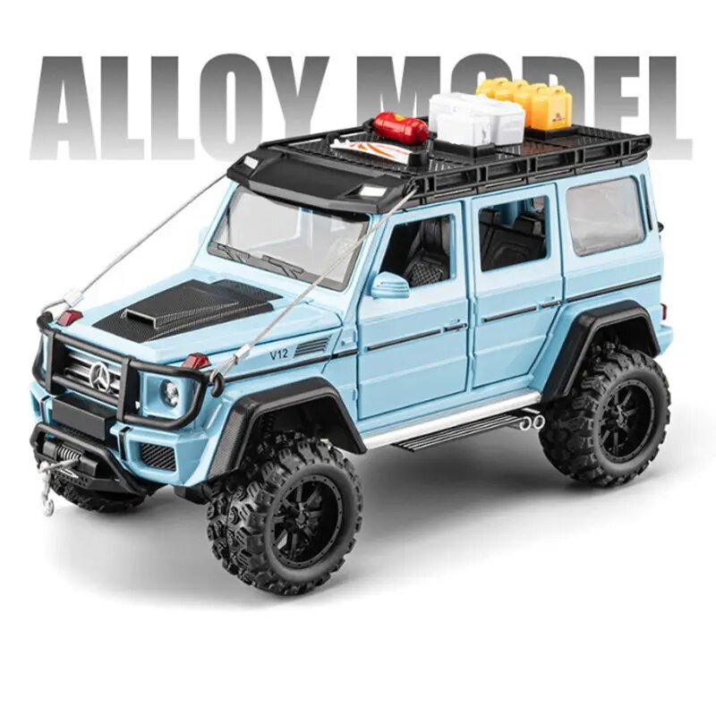 Модель автомобиля WELLY G550 1/22 Modified Blue