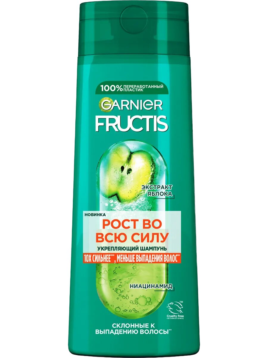 Шампунь для ослабленных волос склонных к выпадению FRUCTIS Р