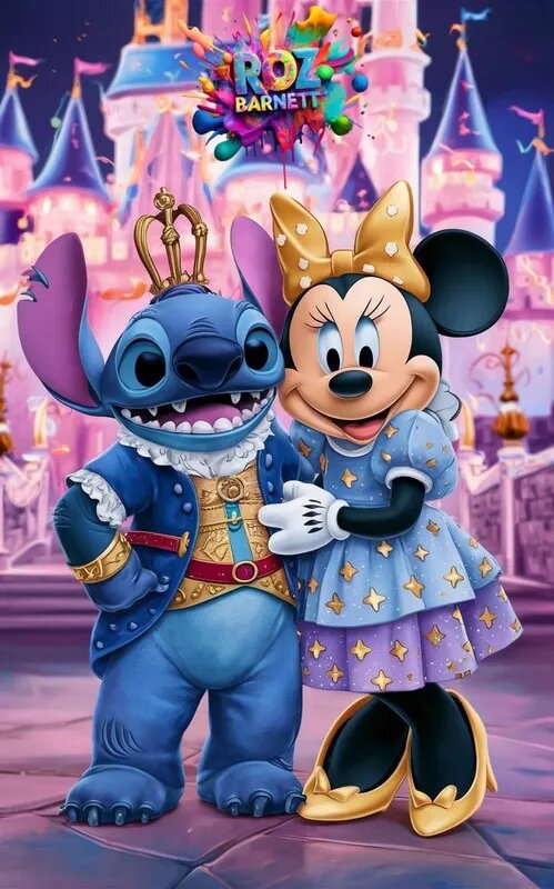Головоломка 1000 деталей, Деревянные пазлы Игра-головоломка"Stitch/Лило и Стич"Рождественский подарок на день рождения,50x70cm, Креативные подарки, Домашний декор
