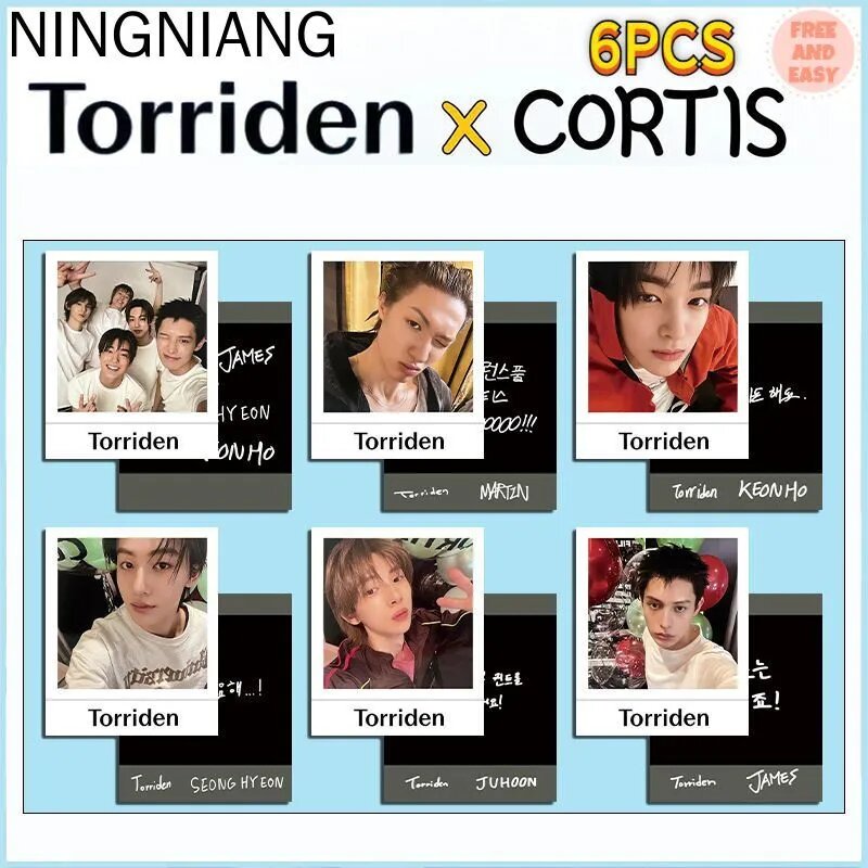 Cortis x torriden Кобрендовая маленькая открытка