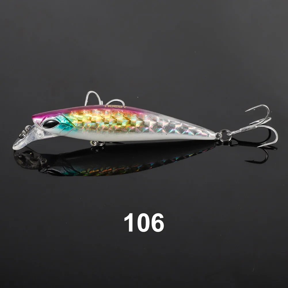NOEBY Jerkbait Minnow, 90 мм, 21г, Цвет: 106