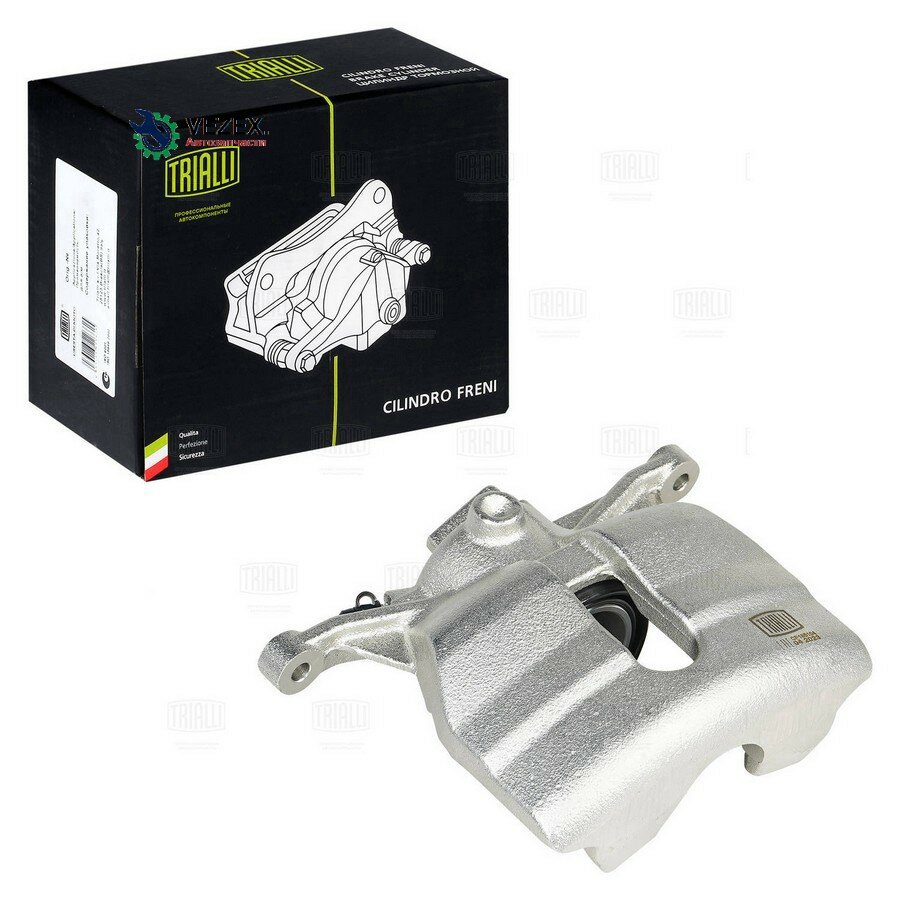 TRIALLI CF185104 Суппорт торм. для а/м Skoda Octavia A7 (12-)/VW Tiguan (16-) перед. прав. d57мм (CF 185104)