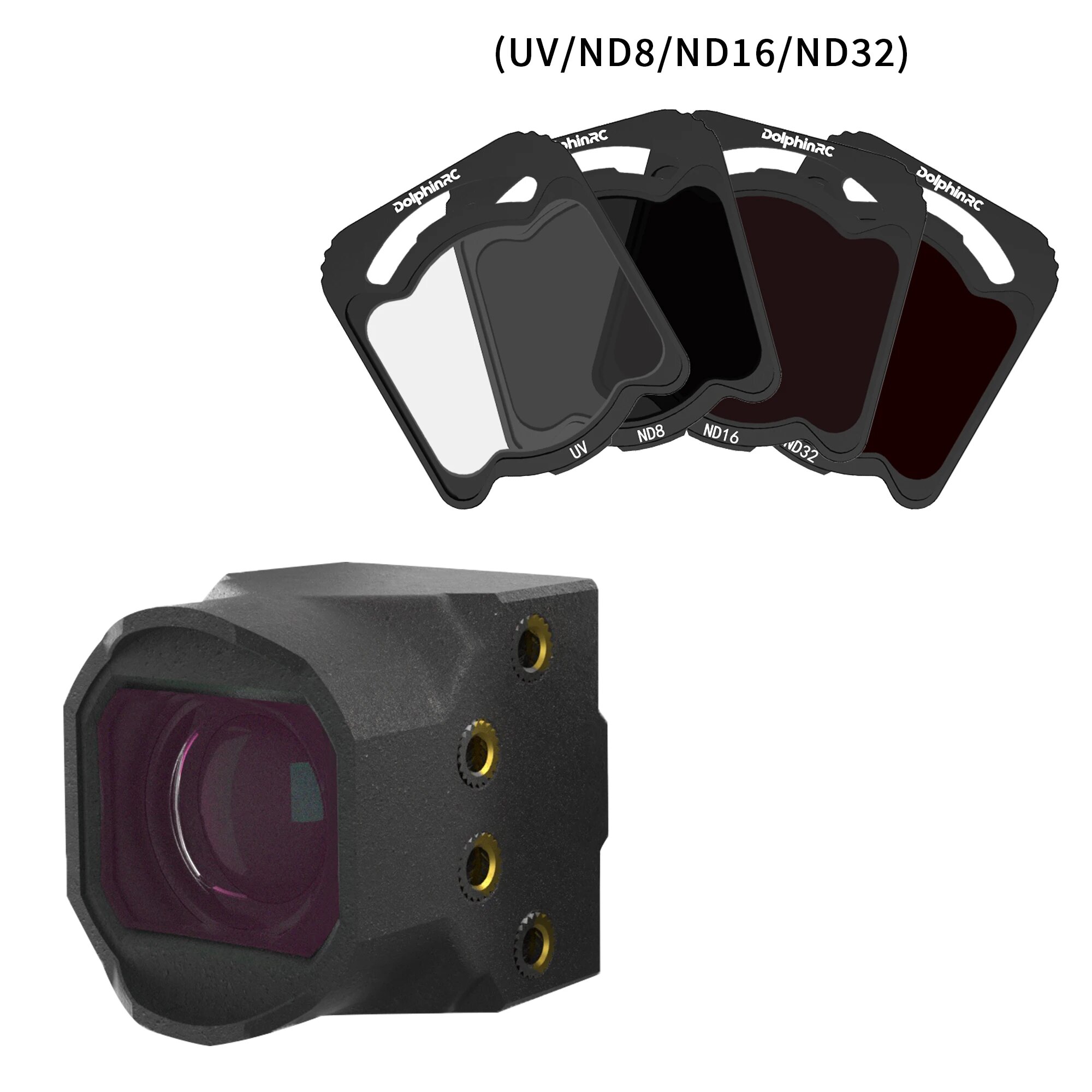 DolphinRC O4 широкоугольный объектив lens ND SET