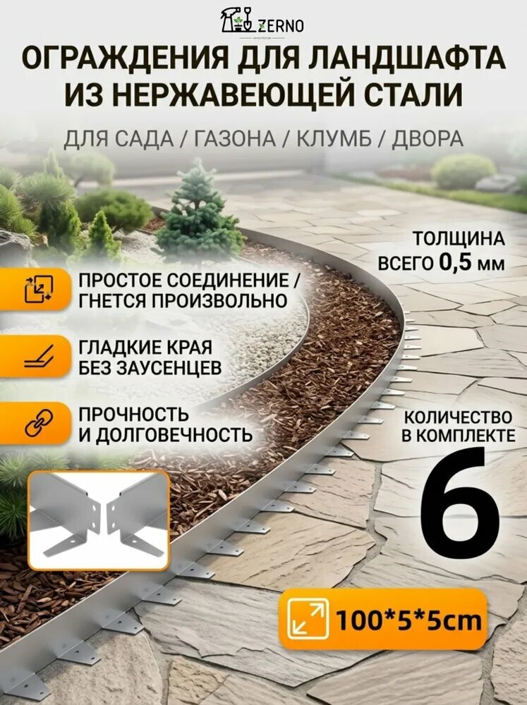 Бордюр садовый