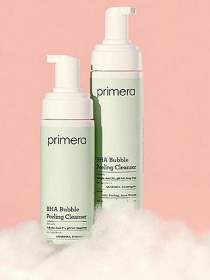 Primera BHA Bubble Peeling Cleanser пенка