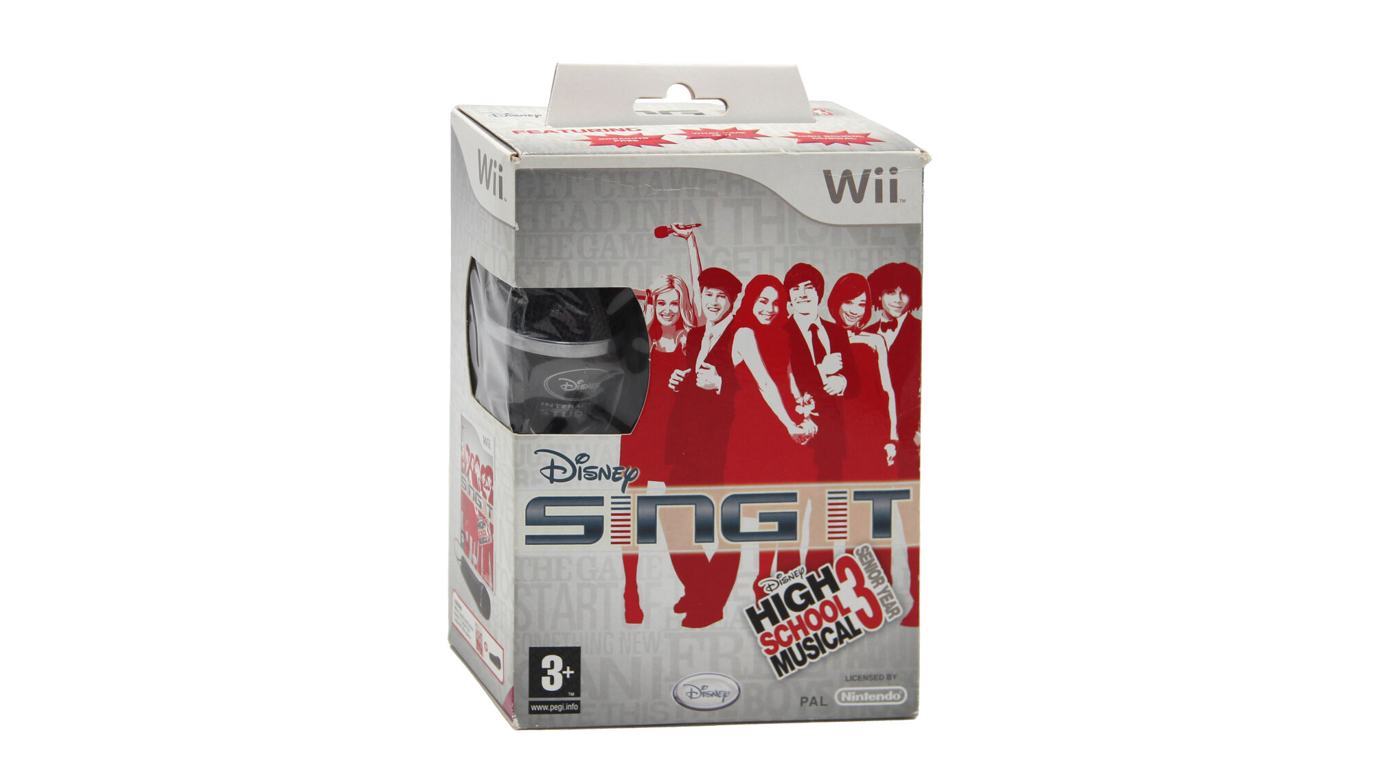 Sing it High School Musical 3 + Микрофон (Nintendo Wii, Новая)