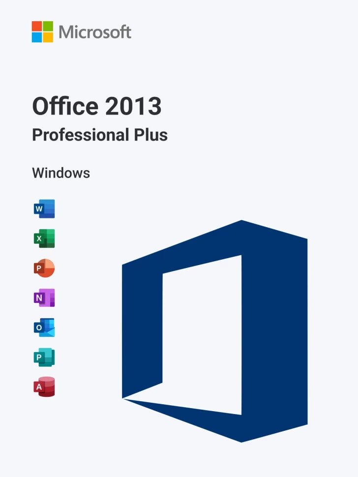 Office 2013 Professional Plus - 1 ПК