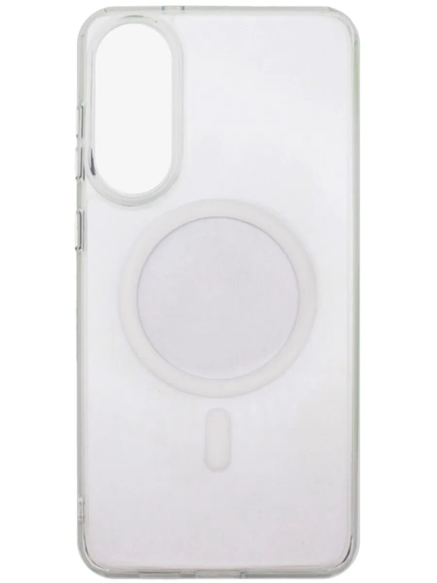 Чехол-накладка Devia Shark Series Magnetic Shockproof Case для смартфона Samsung Galaxy S25 Edge, прозрачный