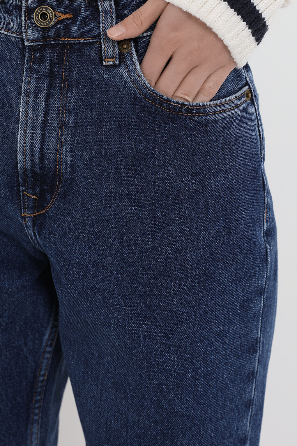 Джинсы Pepe Jeans, размер 44, синий — фото 1
