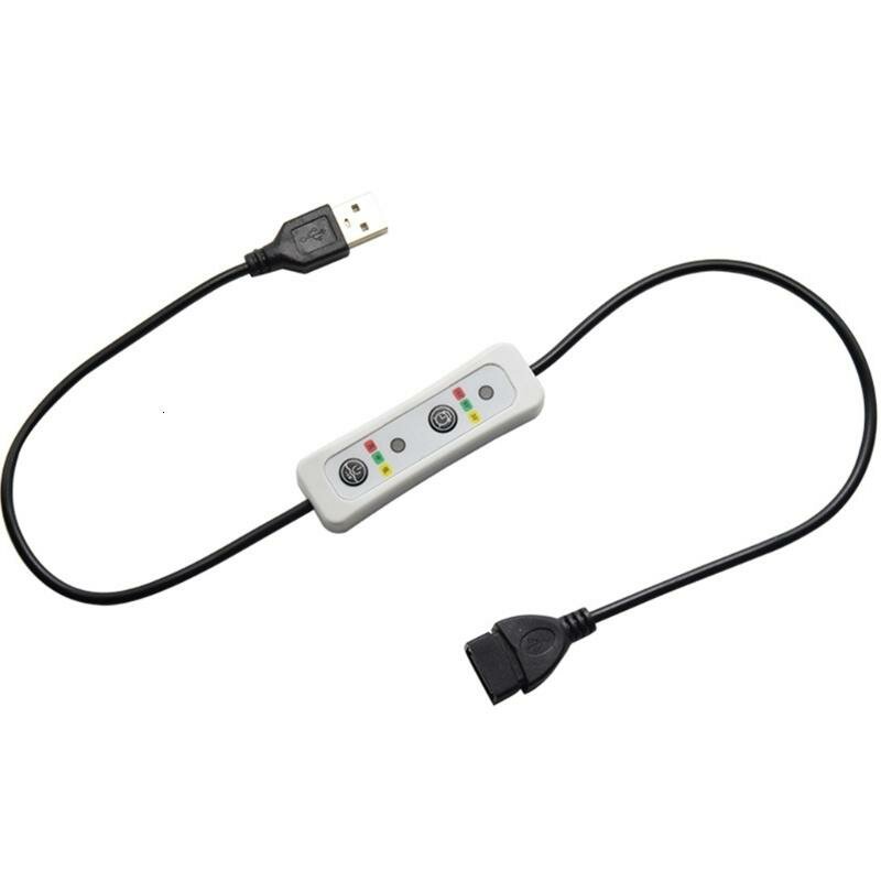 Кабель USB с таймером 0,5/1,5/3 ч и 3-скоростным управлением