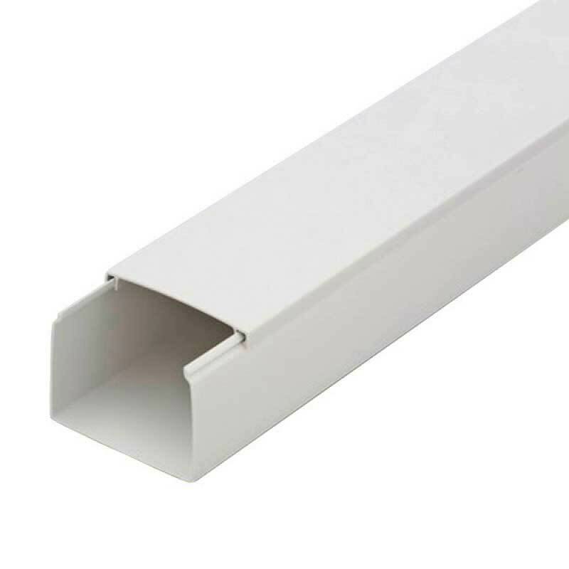 Кaбель-канал REXANT 80x60 мм, белый 28-8060-2