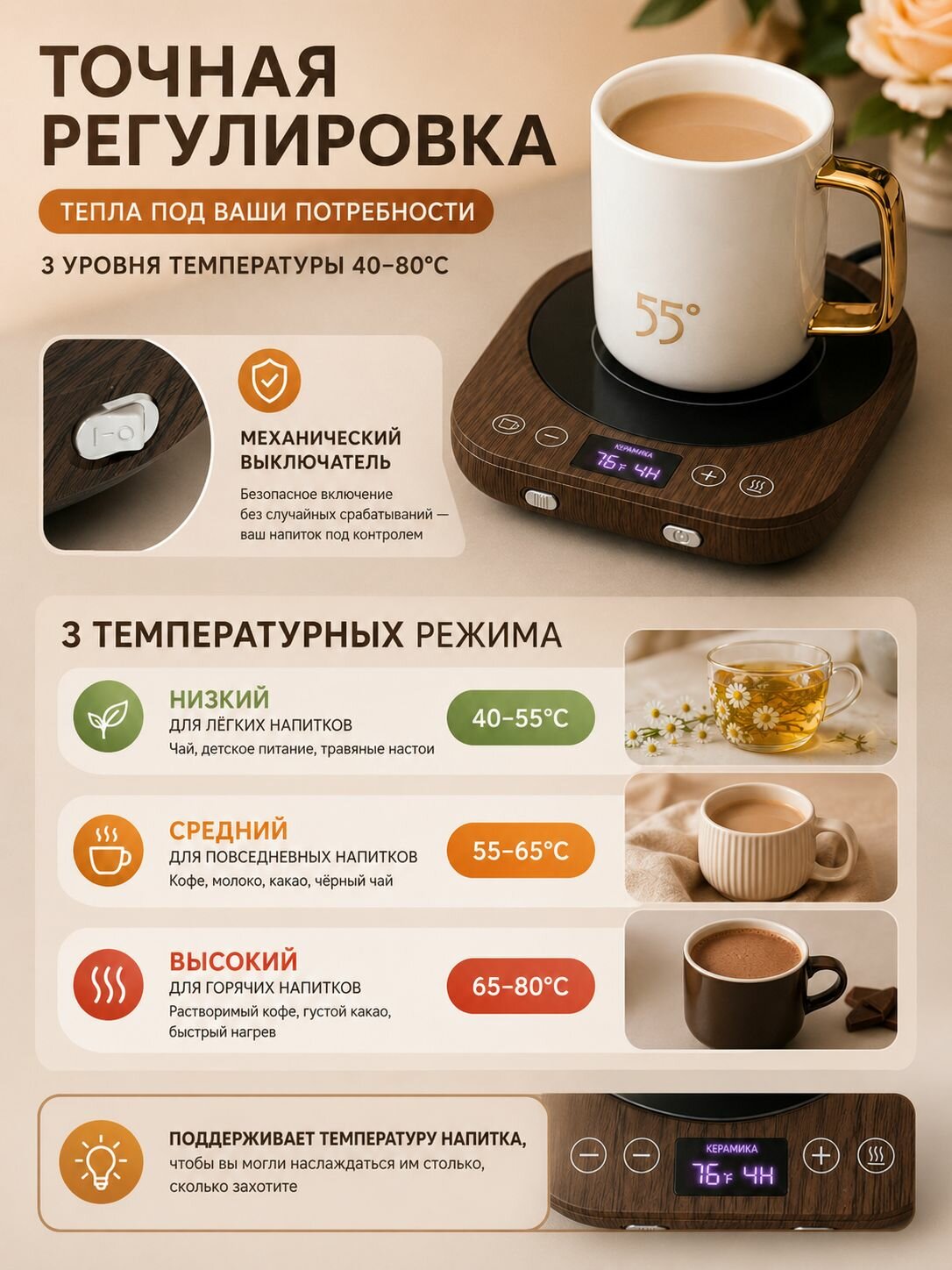 Подогреватель посуды — фото 1