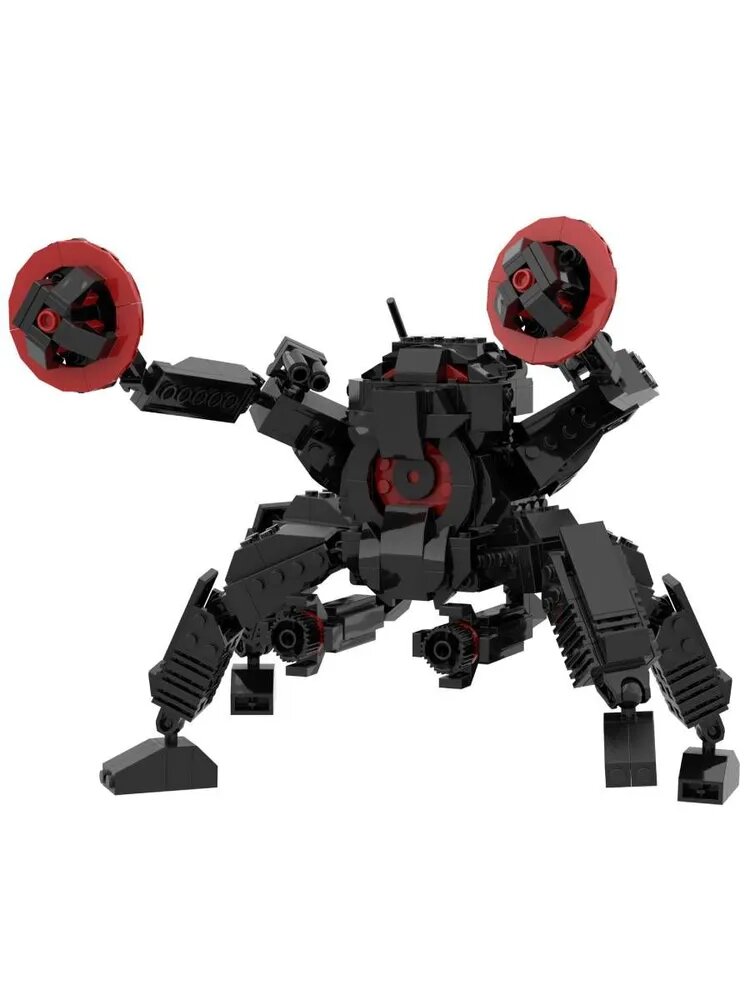 Пластиковый конструктор/Skibidi toilet, Evolved Spider Speaker,25m