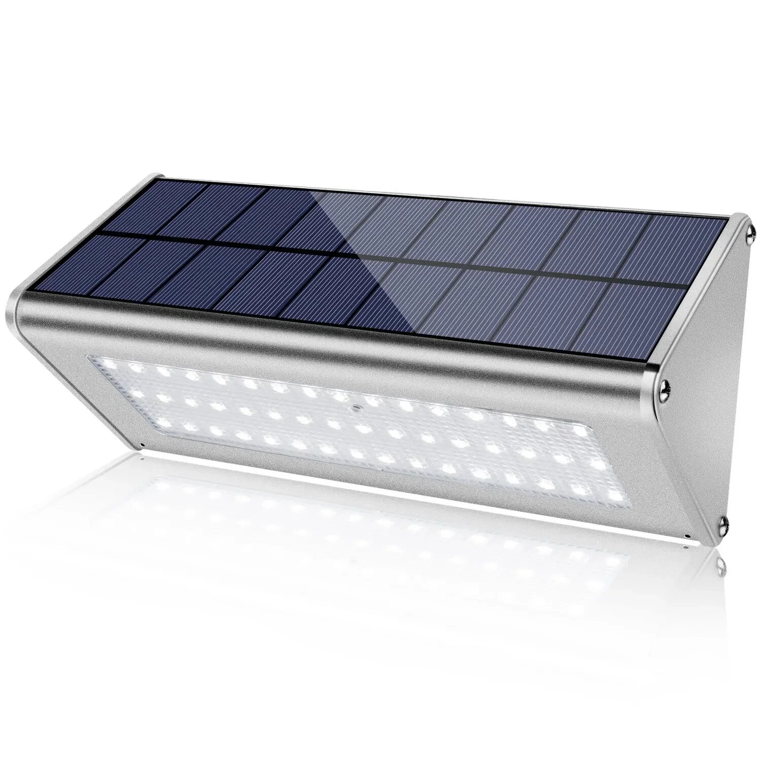 Солнечная лампа RIR, 48 светодиодов, алюминиевая, с датчиком 48LED-Radar Sensor, Warm White 4000K