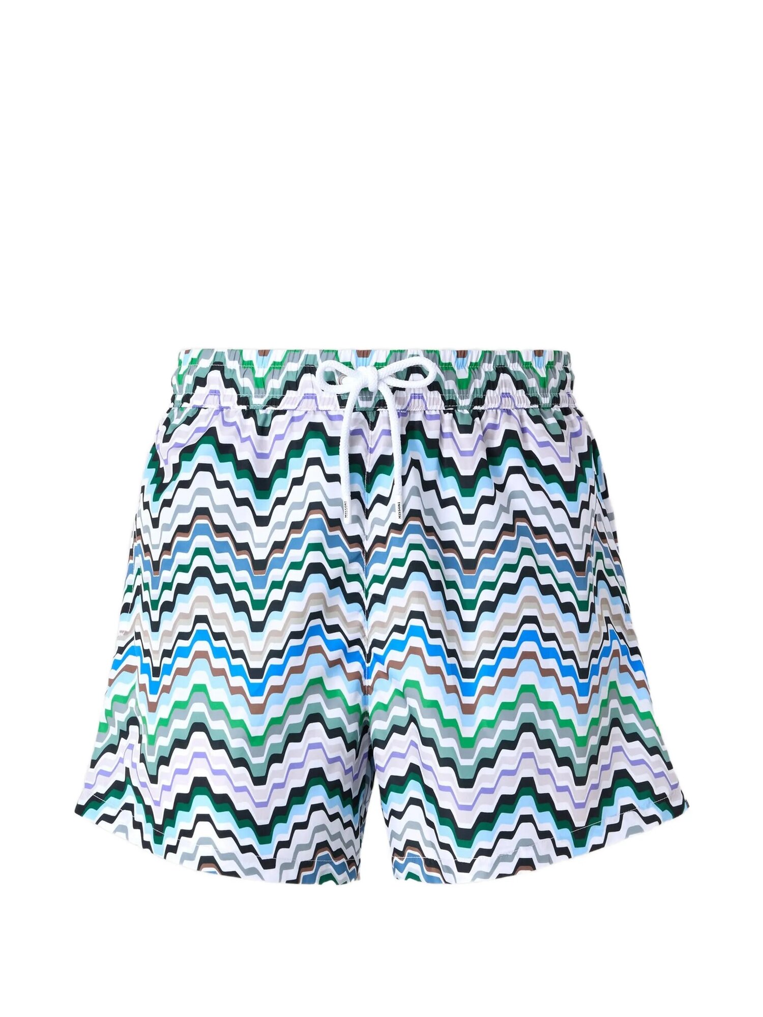 Шорты для плавания Zigzag-print swim shorts
