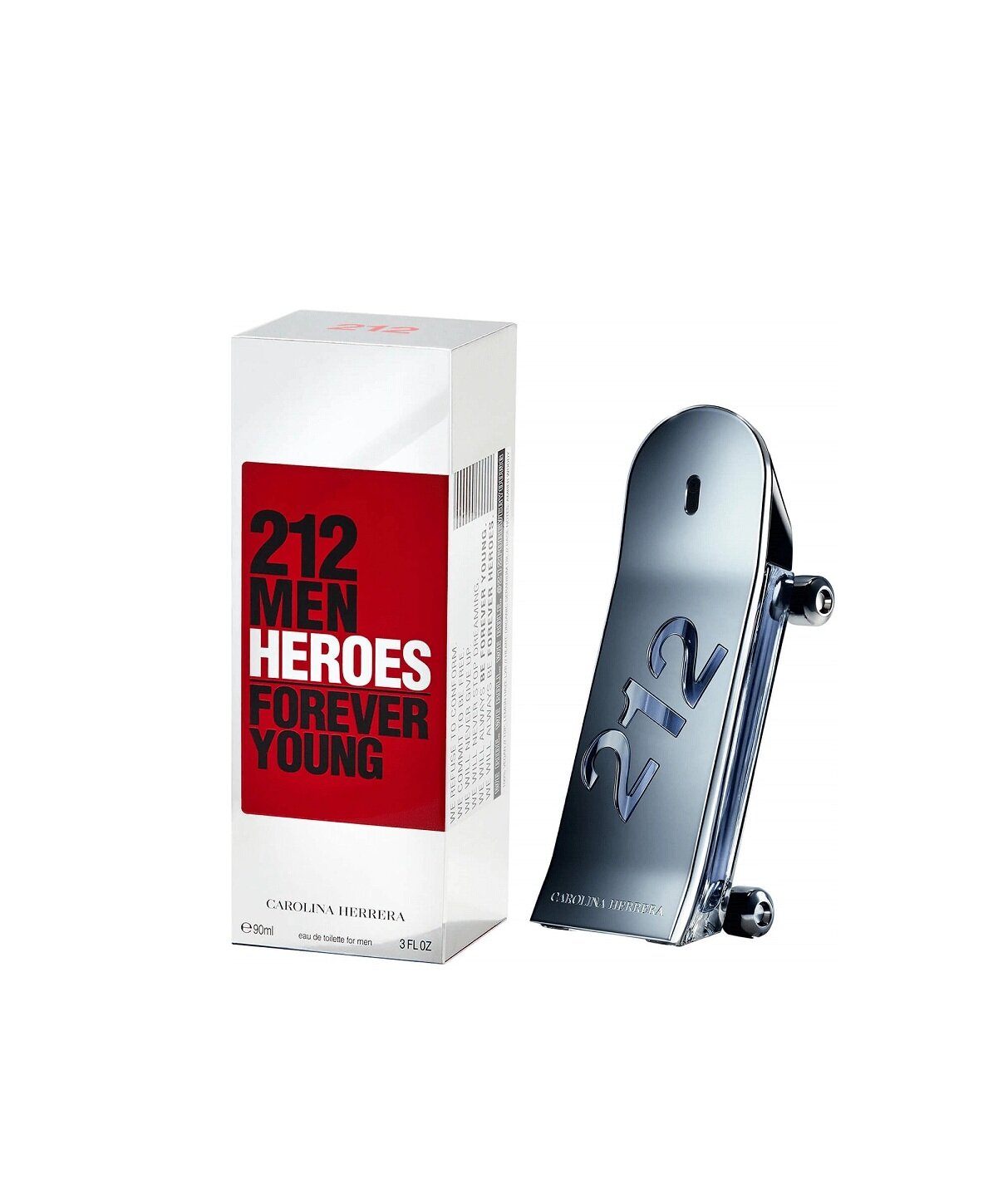 Carolina Herrera 212 Heroes 90 мл туалетная вода мужская, фужерные, фруктовые