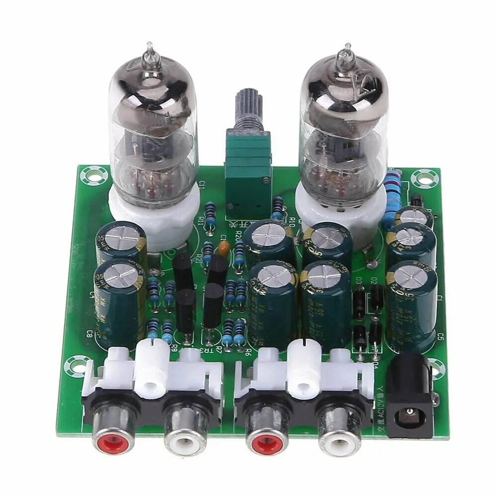 6J1 HiFi стерео электронный ламповый предусилитель, готовый усилитель