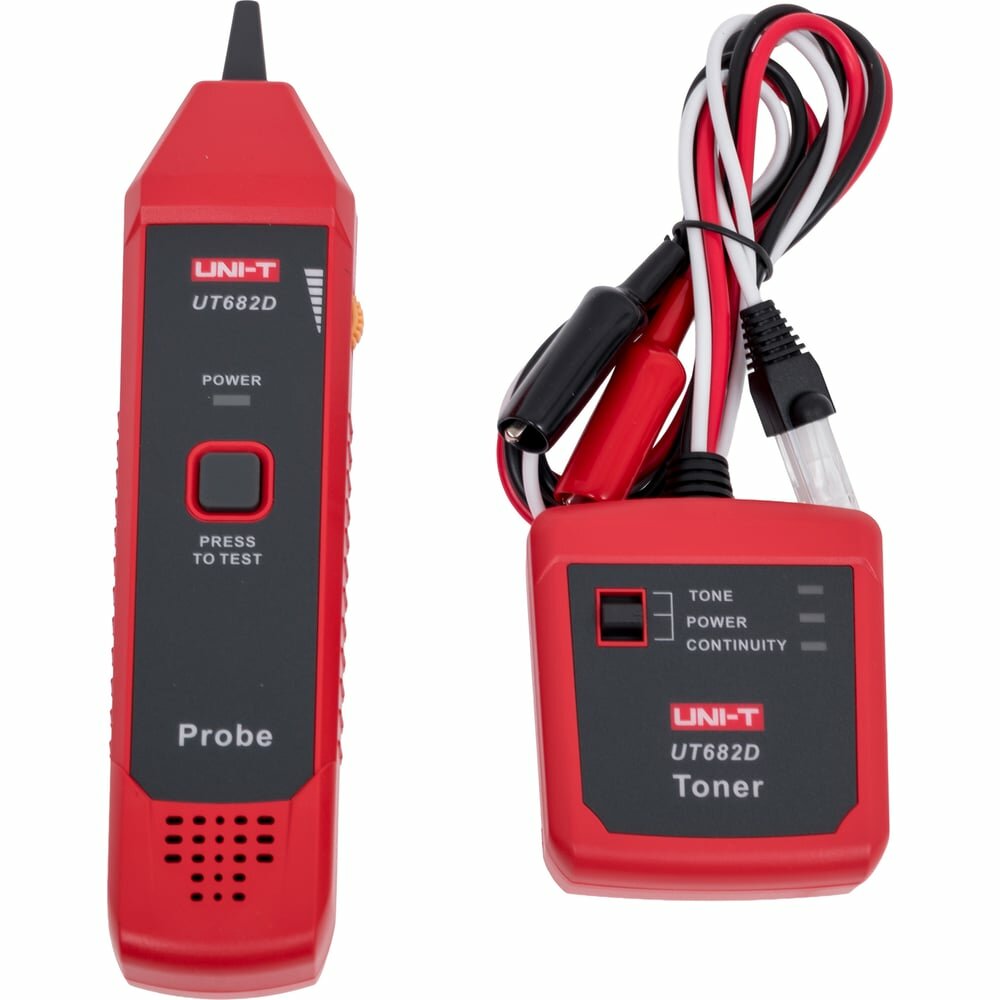 Тестер трассоискатель UNI-T с генератором сигнала UT682D 13-1090
