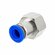 Фитинг для пластиковых трубок 8 мм с внутренней резьбой 3/8 Forsage F-SPCF08-03(...