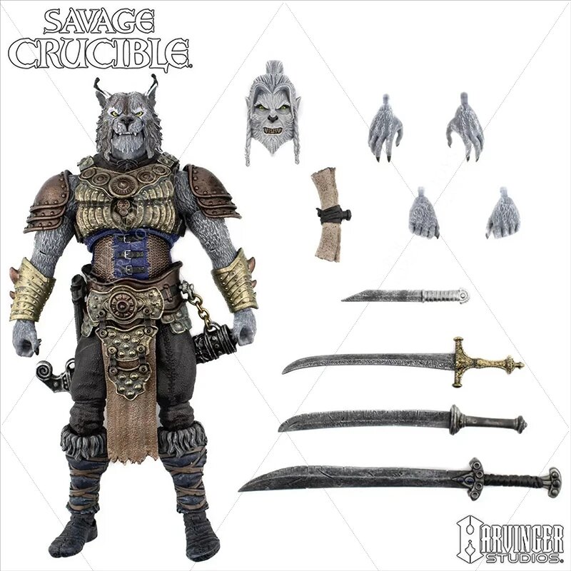 Фигурка Harvinger Studio Savage Crucible 1/12 6 дюймов Full Set B