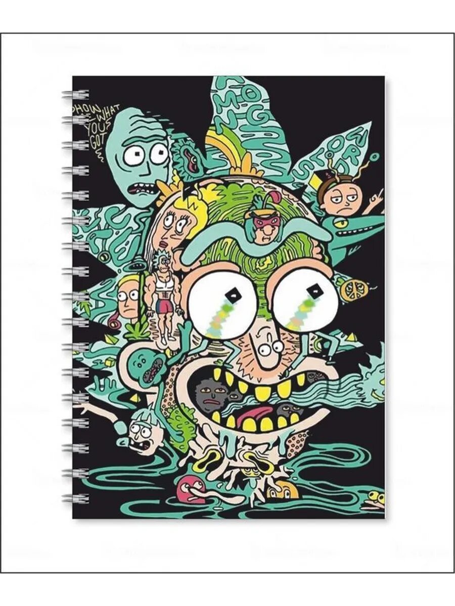 Тетрадь Рик и Морти - Rick and Morty