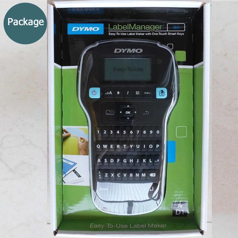 Ручной принтер этикеток DYMO LM160 6/9/12 мм DYMO LM-160 EN