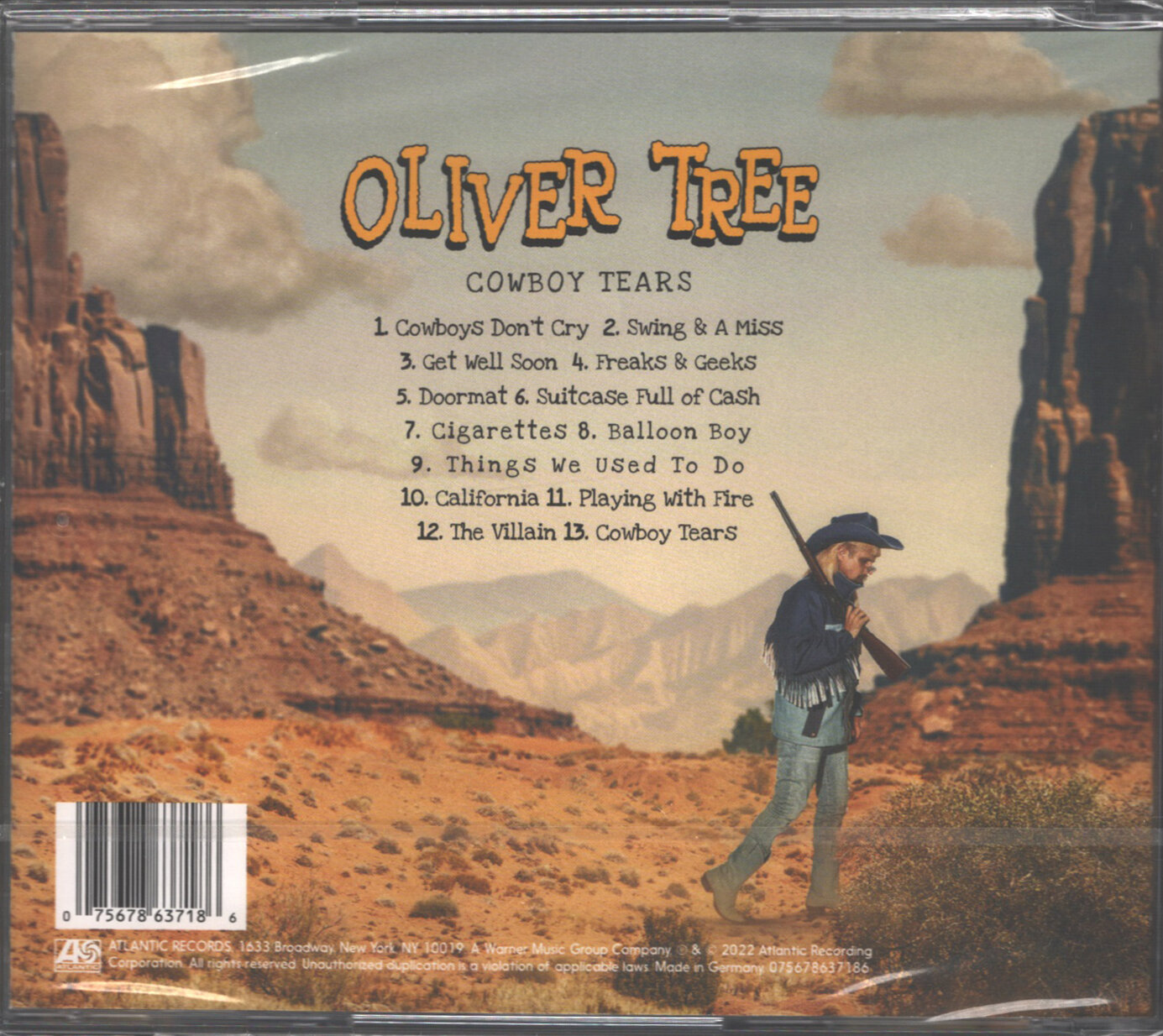 Компакт-диск Oliver Tree — Cowboy Tears (CD) — фото 1