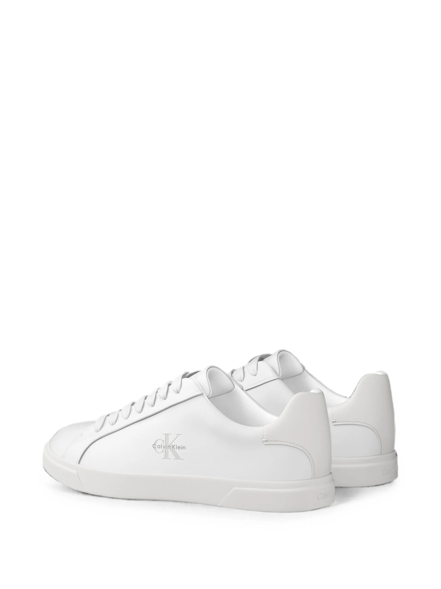 Кроссовки CALVIN KLEIN Logo-print sneakers, размер 36 EU, белый — фото 1