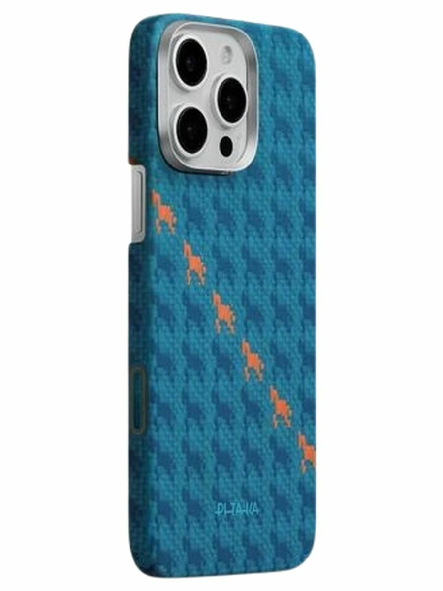 Чехол Pitaka для Iphone 16 Pro Edge Case Indigo (PitaTap )