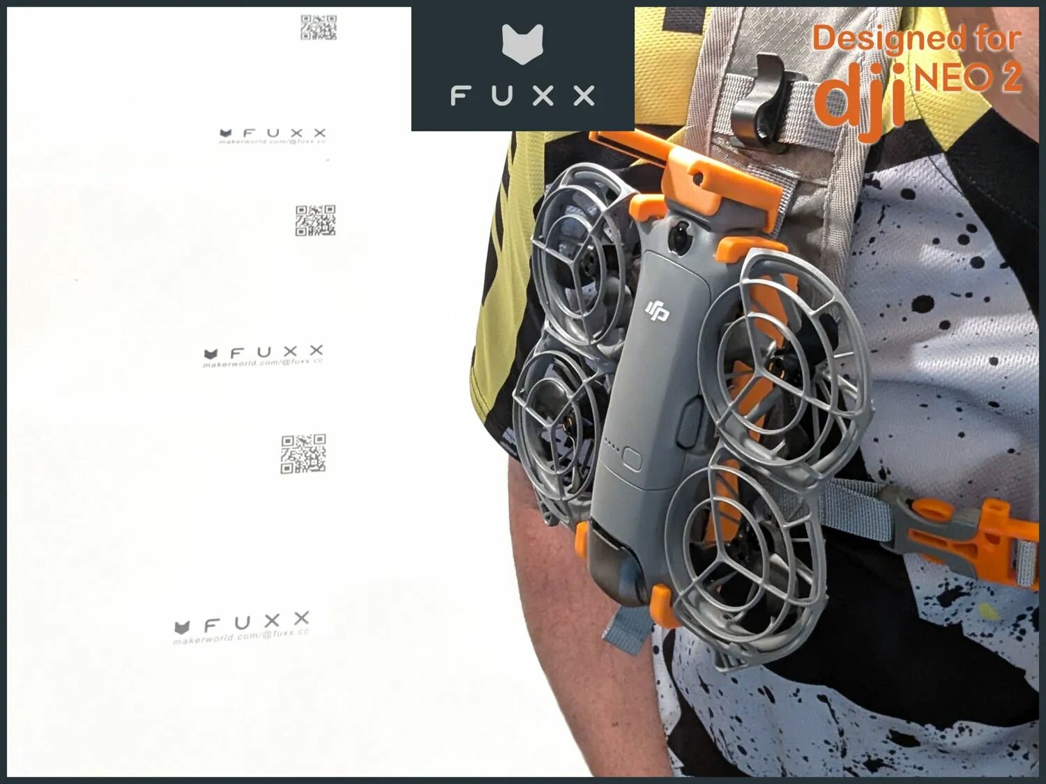Клипса для рюкзака под дрон DJI крепление держатель