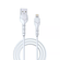 Кабель зарядки Devia Kintone, для устройств Apple, белый, 1м