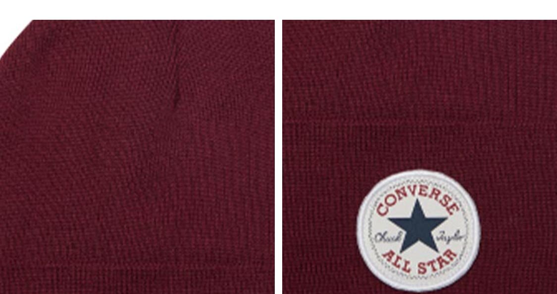Шапка Converse для мужчин, размер ОС, бордовый — фото 1