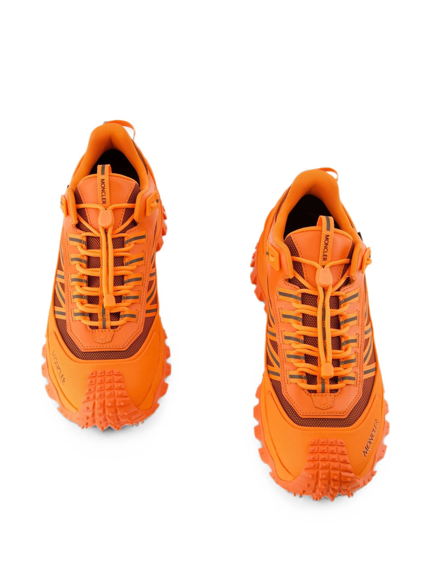Кроссовки Moncler Trailgrip GTX sneakers, размер 44, green/orange — фото 1