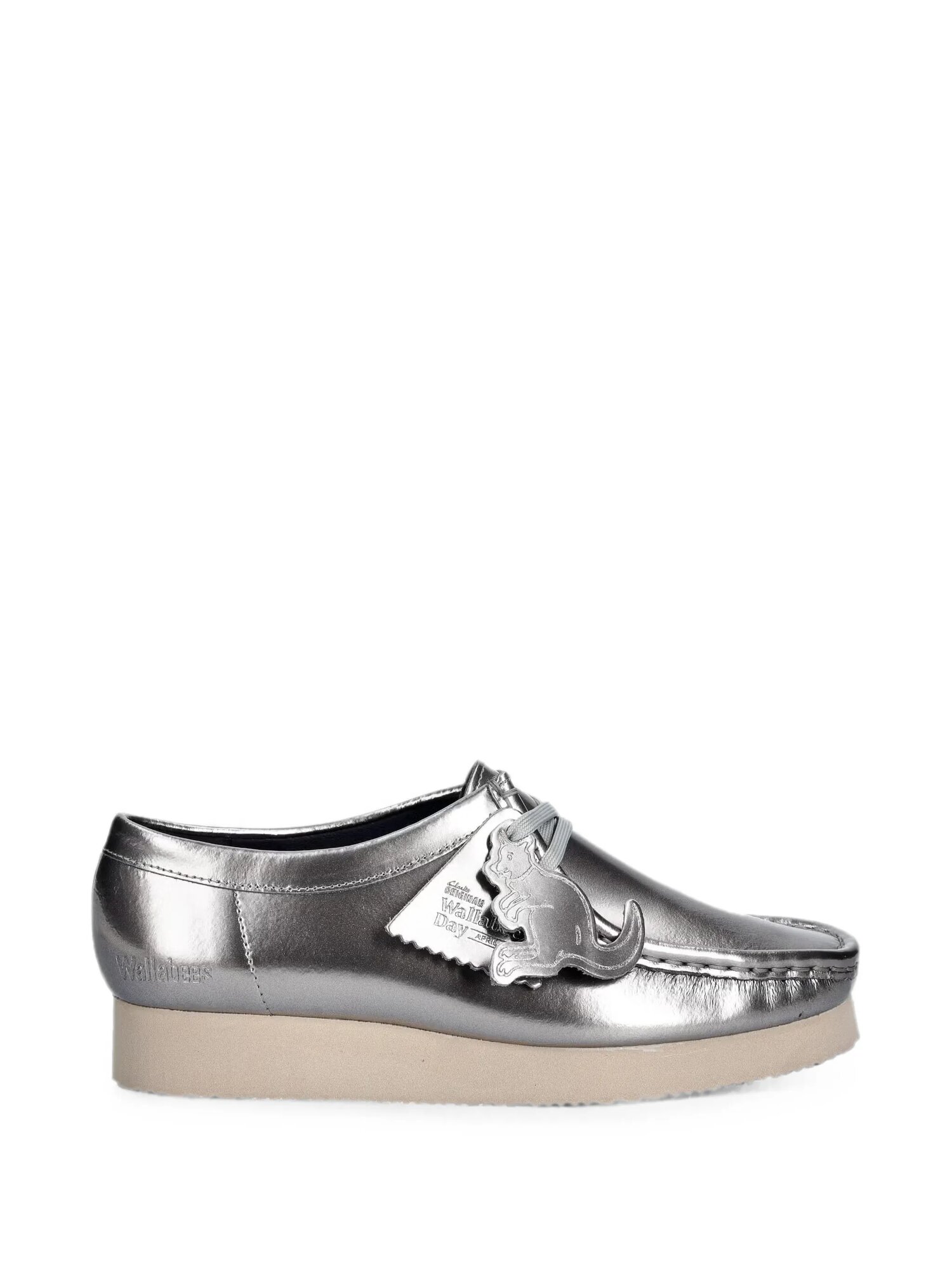 Лоферы Wallabees metallic loafers