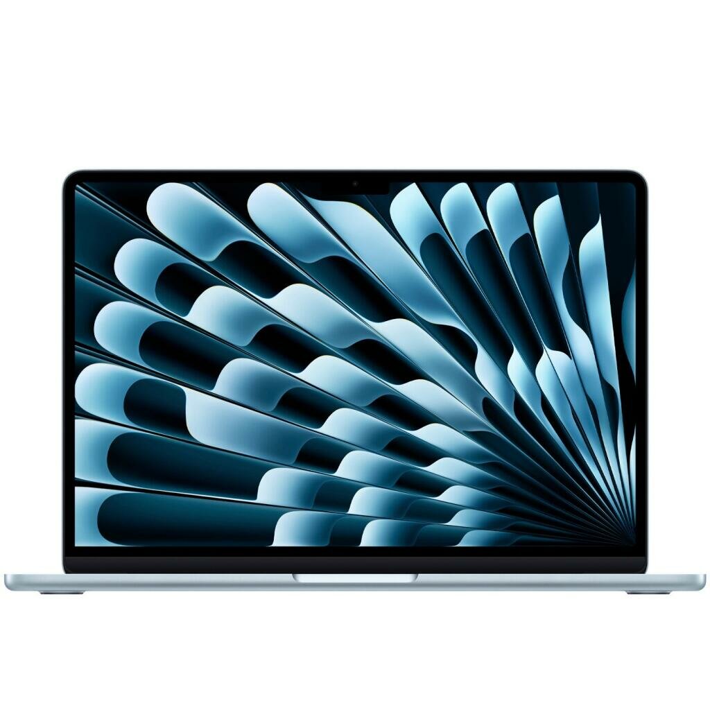 Ноутбук Apple MacBook Air 13 (M4, 10C CPU/8C GPU, 16Gb, 256Gb SSD), MC6T4, Sky Blue